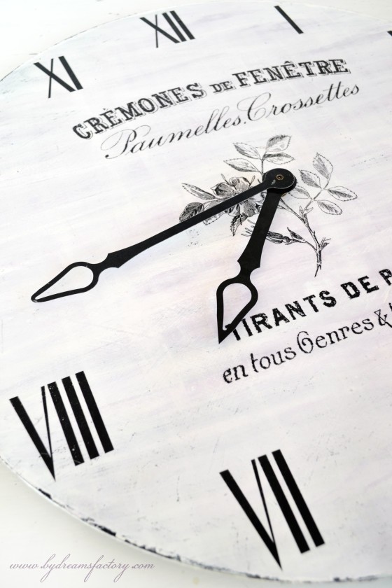 DIY Large French Clock