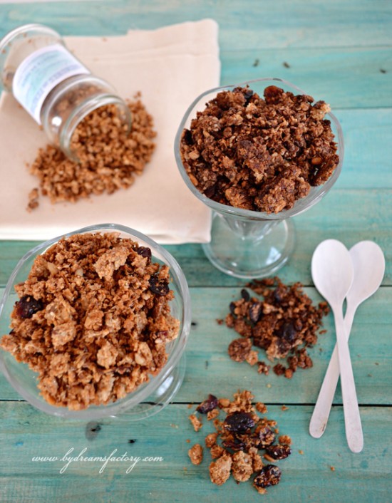 Homemade granola