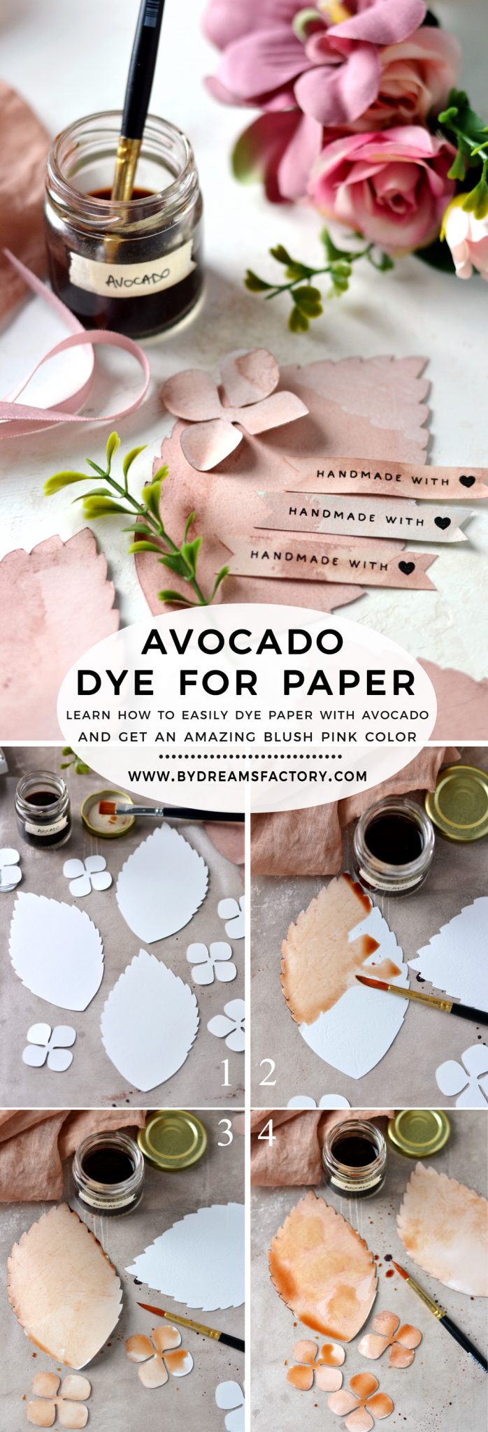 How to make Avocado Dye for Paper - Dreams Factory