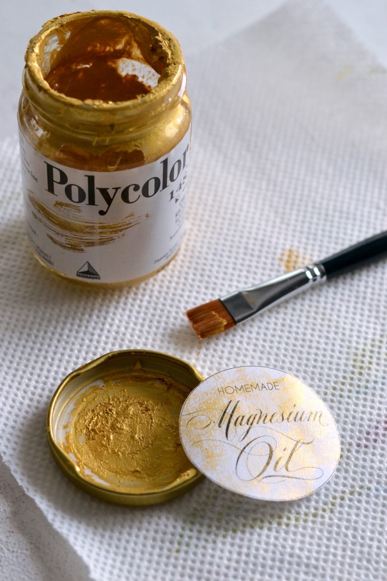 How to make magnesium oil + free printable labels - Dreams Factory