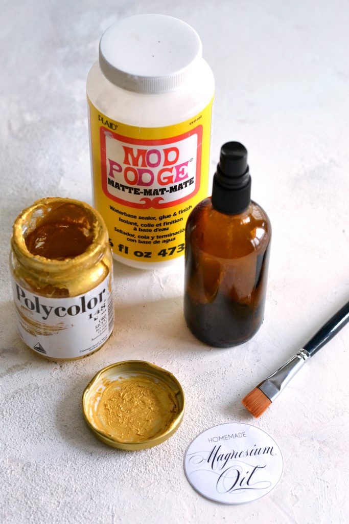 How to make magnesium oil + free printable labels - Dreams Factory