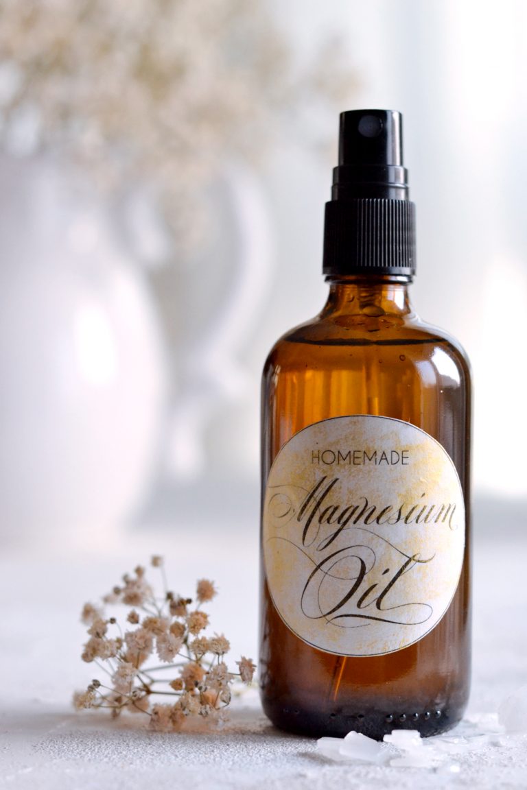 How to make magnesium oil + free printable labels - Dreams Factory