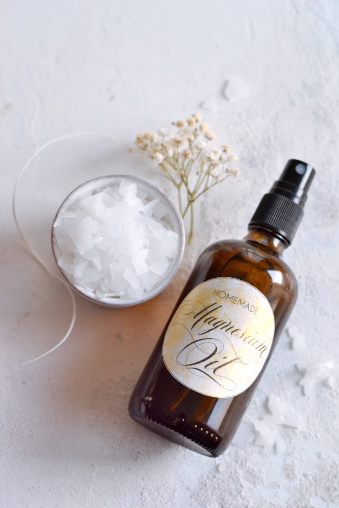 How to make magnesium oil + free printable labels - Dreams Factory