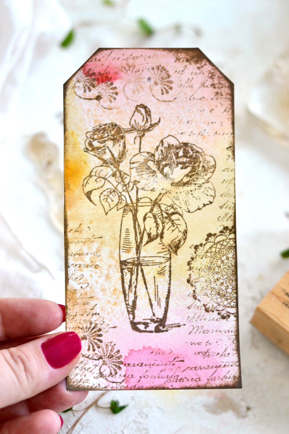 How to use DIY Spray Inks to create 'abstract' backgrounds - Dreams Factory